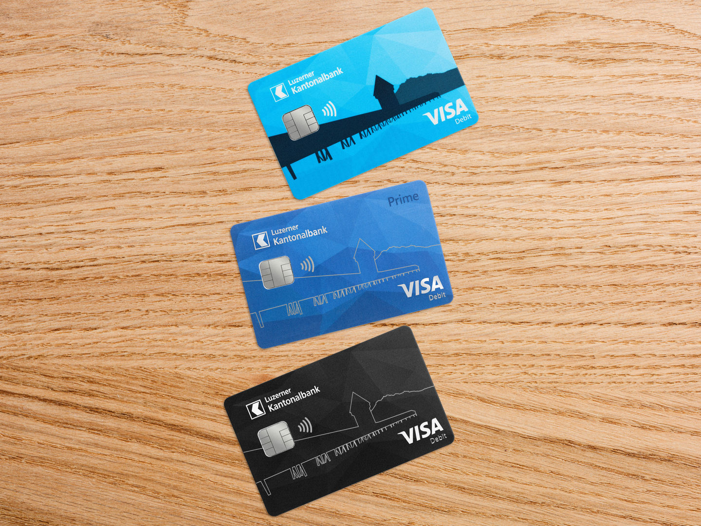 Konditionen der Visa Debitkarten im Vergleich - LUKB